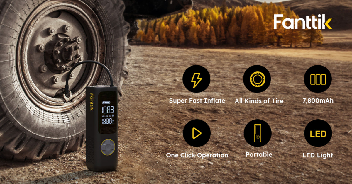 Fanttik Announces Launch of X8 APEX — Advanced Portable Tire Inflator ...