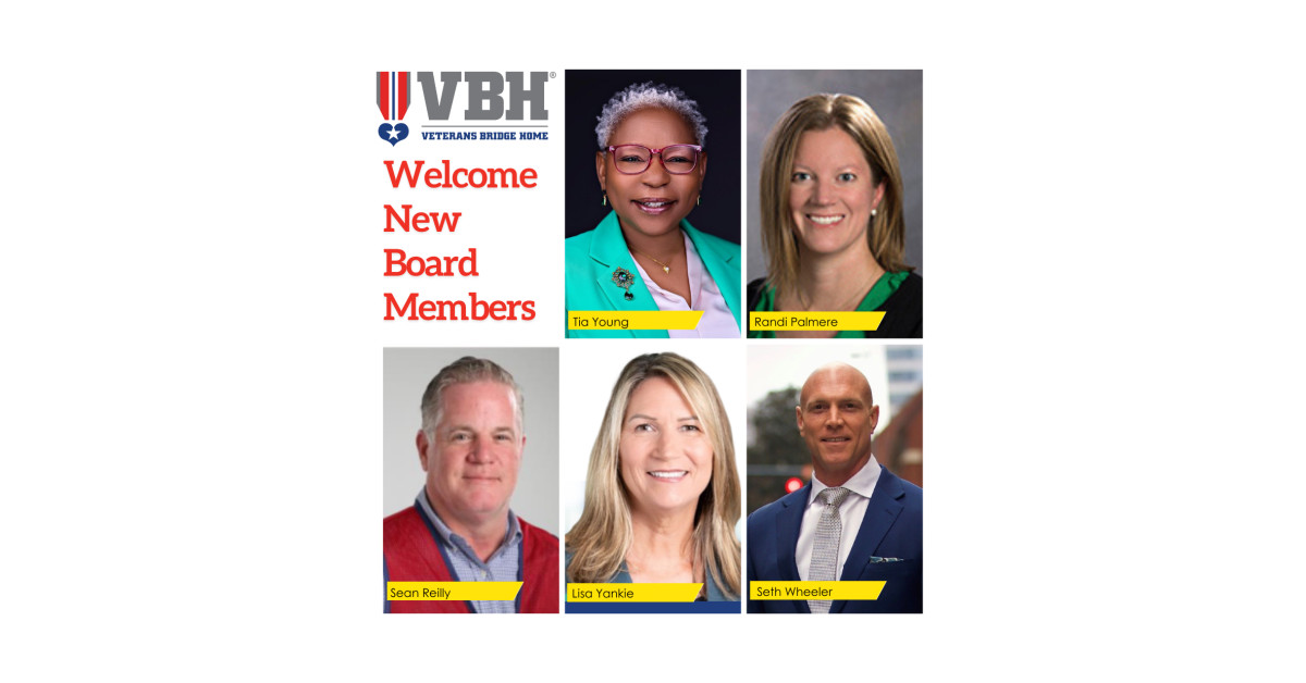 Veterans Bridge Home Welcomes New Board Members With Experience Leading ...