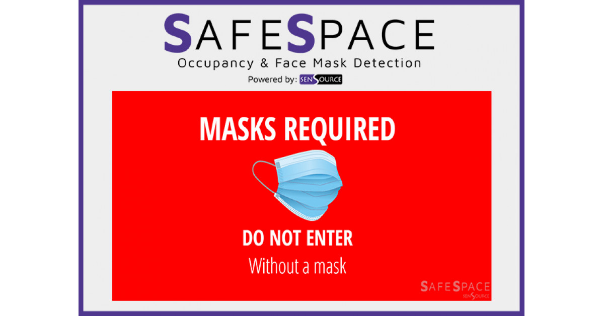 SenSource Launches Automated Face Mask Detection System | Newswire