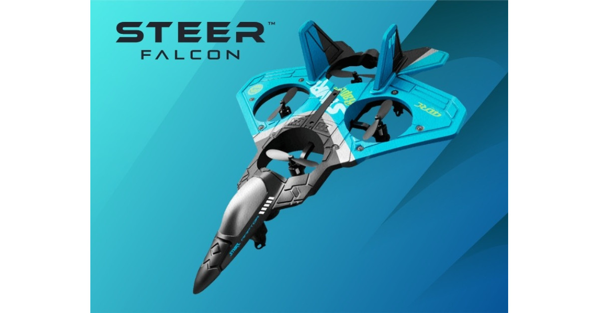 Steer Falcon RC Airplane Makes Remote Flight Easier for Kids, Teens ...