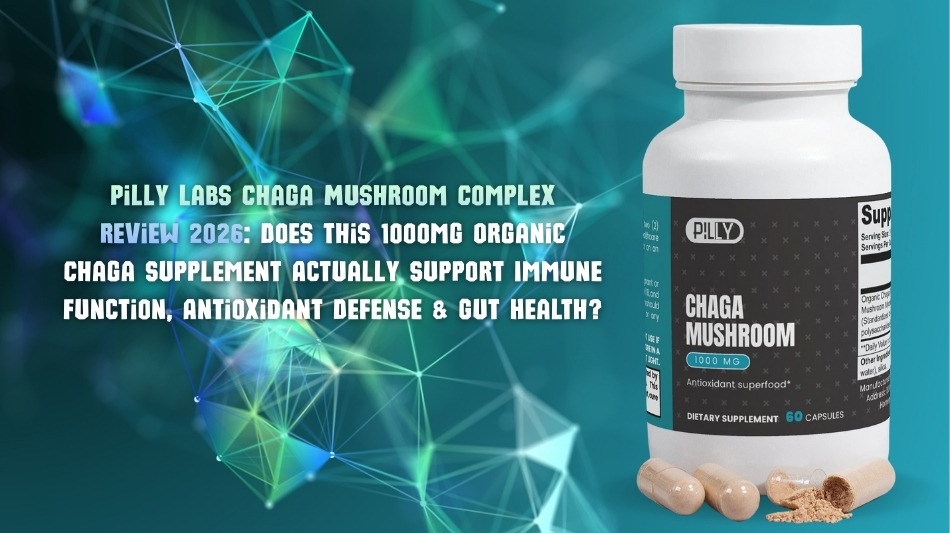 Pilly Labs Chaga Mushroom Complex Highlights Standardized ...