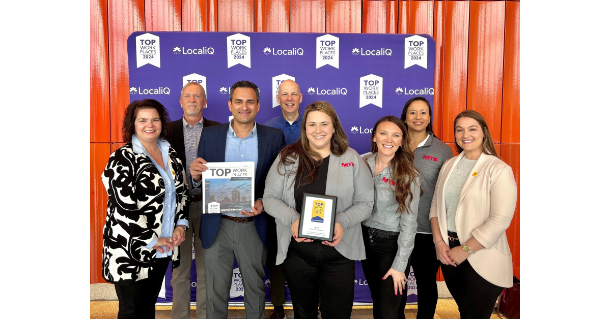 MTE Corporation Named a 2024 Top Workplace by Milwaukee Journal ...