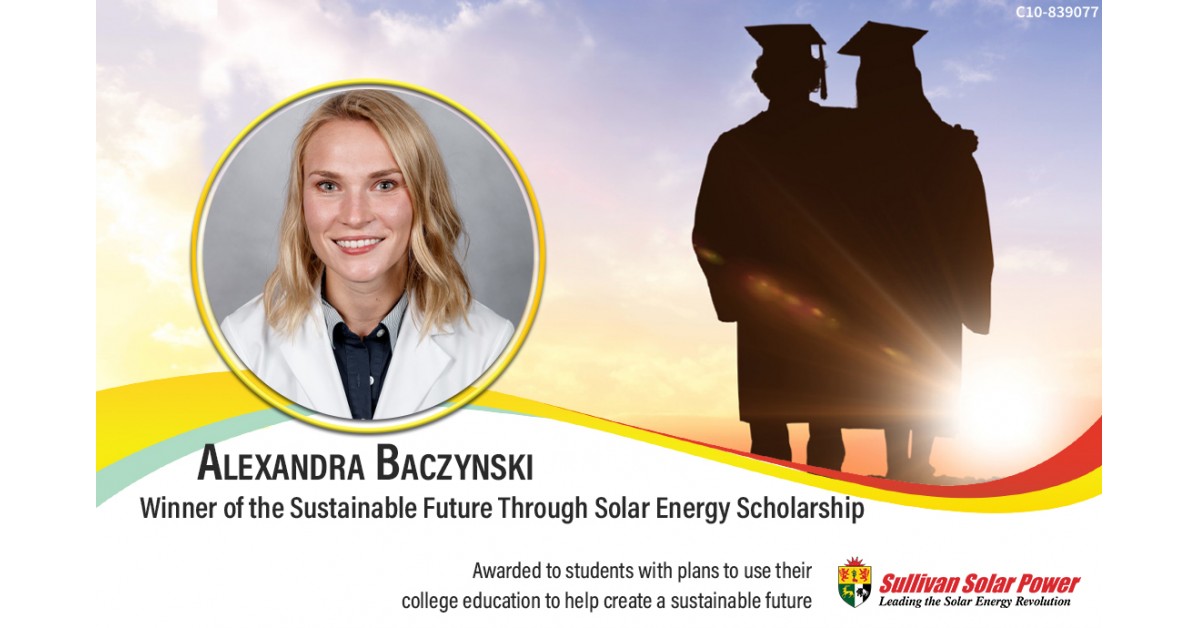 Sullivan Solar Power Selects 2019 Sustainable Future Scholarship ...