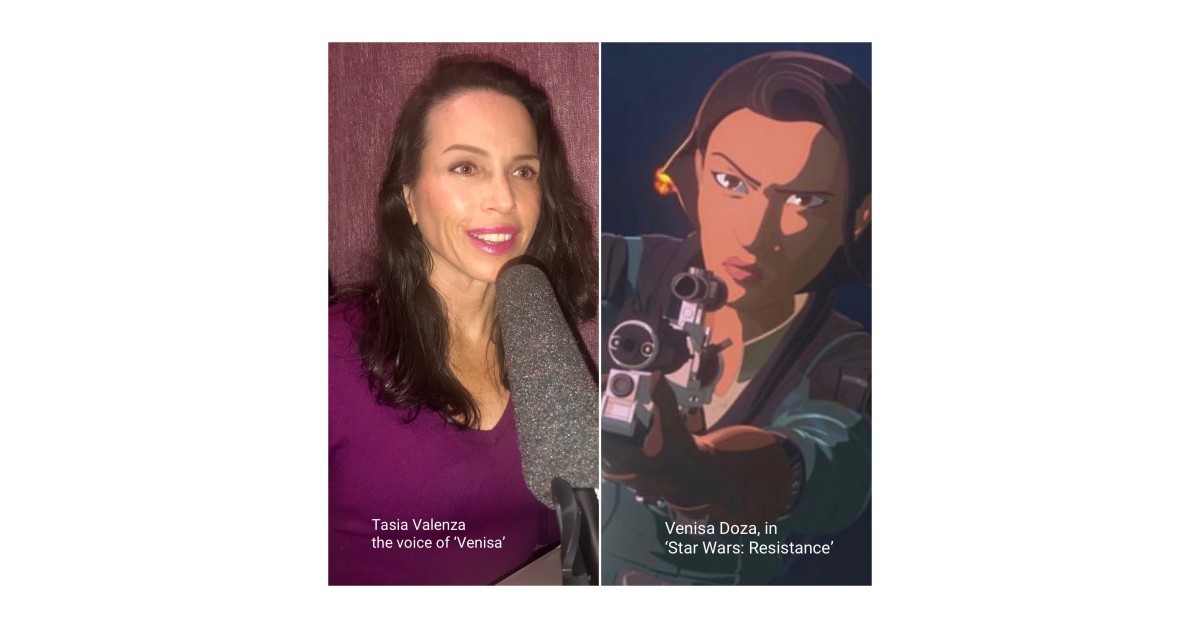 Tasia Valenza Joins Cast of 'Star Wars: Resistance' as the Voice of ...