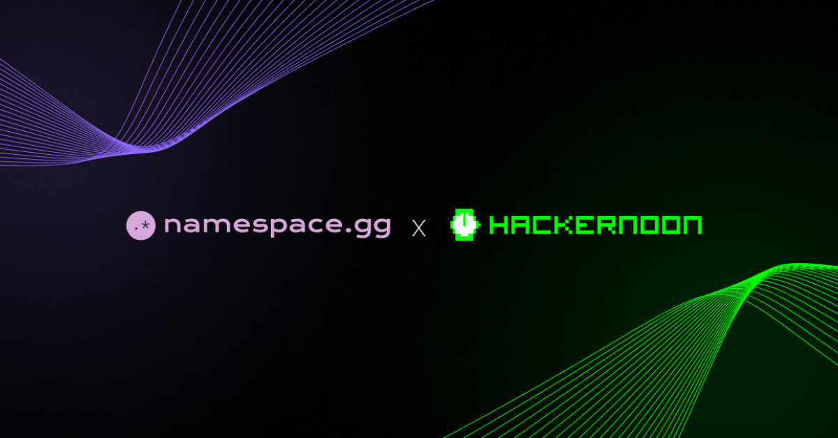 HackerNoon and namespace.gg Bringing Decentralized Identities to 50K+ Contributors | Newswire