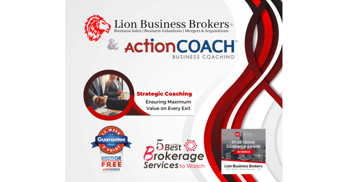 Lion Business Brokers Announced Partnership With ActionCOACH | Newswire