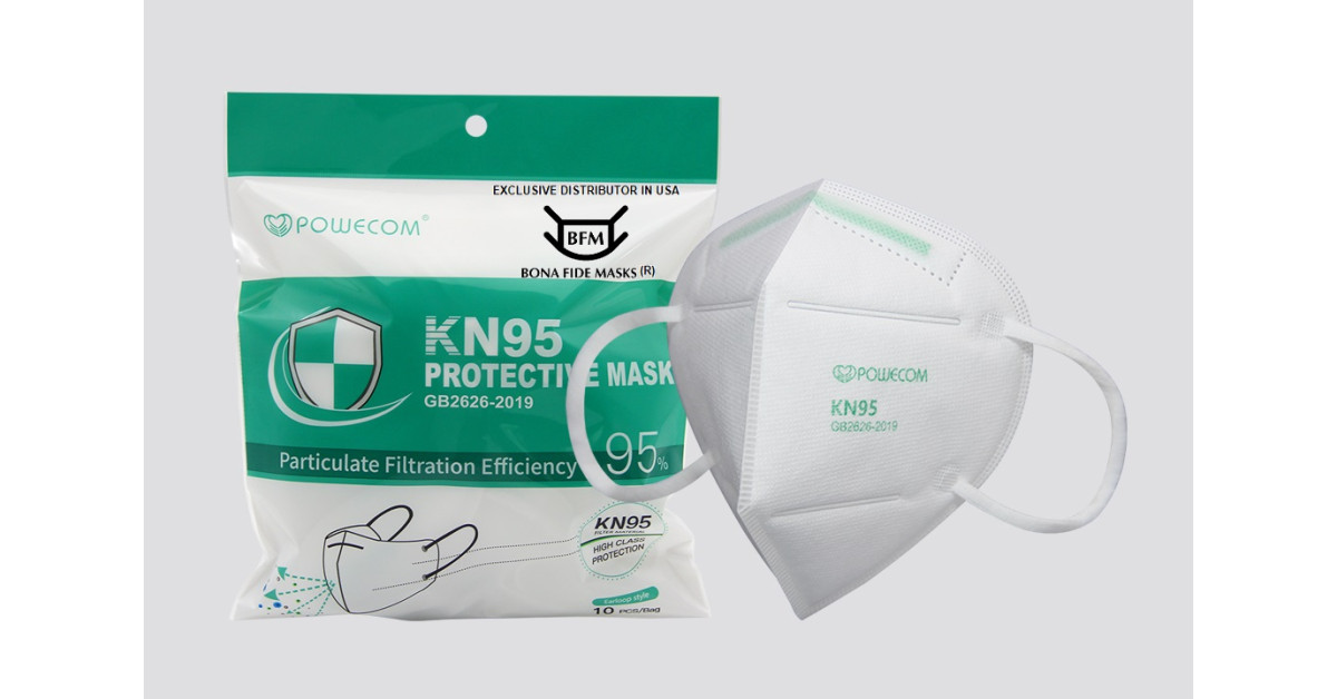 Bona Fide Masks Donates Over 250,000 Powecom KN95 Masks to Help L.A ...
