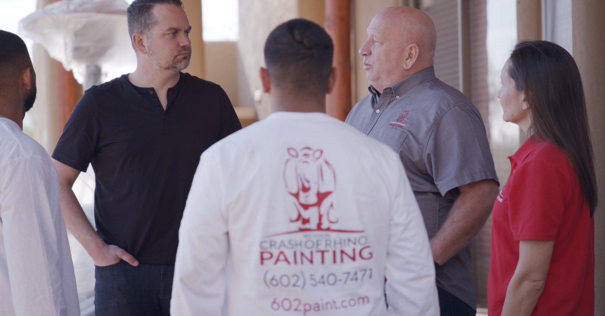 Local Painting Company Gives Back to Community by Repainting the Phoenix Day School for the Deaf ...