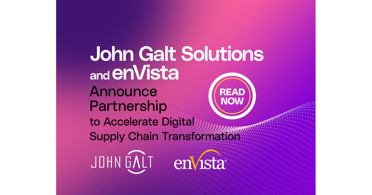 John Galt Solutions and enVista Announce Partnership to Accelerate ...
