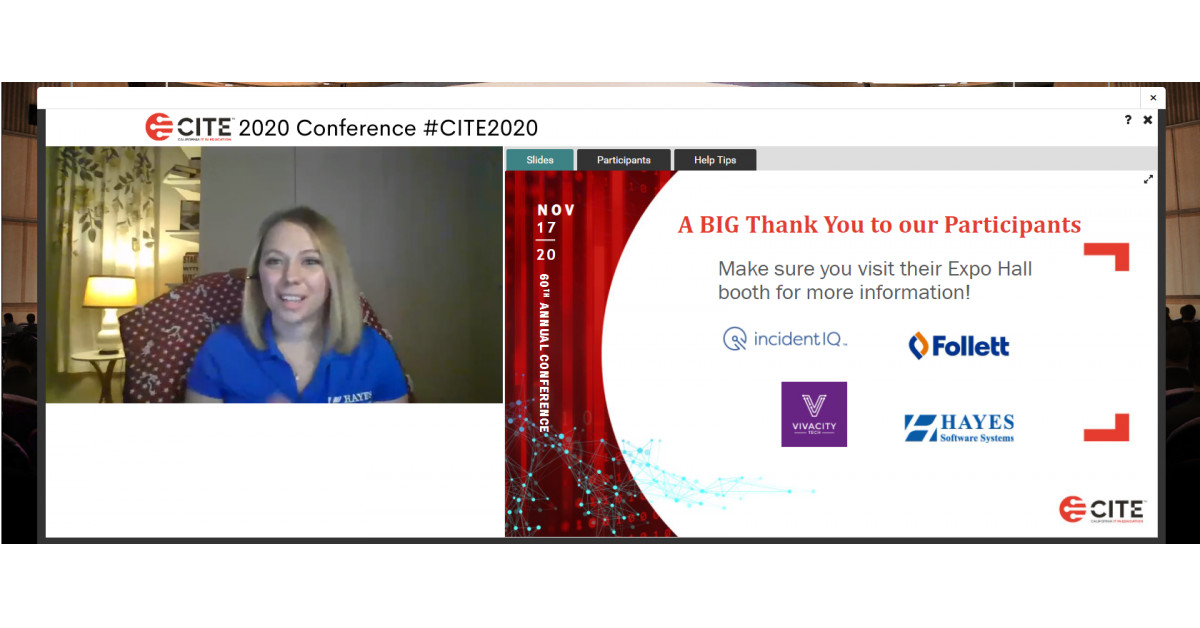 Hayes Software Systems Crowned Winner at 2020 CITE Annual Conference ...