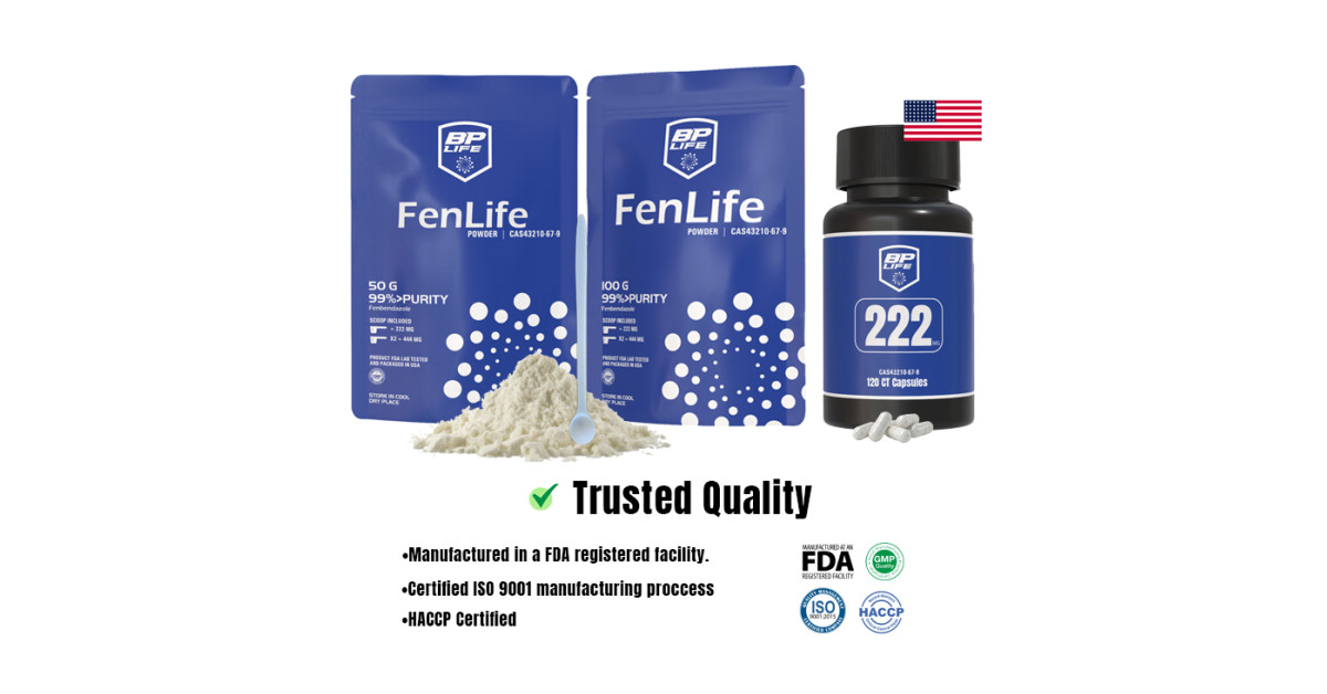 BP Life Sets the Standard With 99.8% Pure Fenbendazole Powder | Newswire