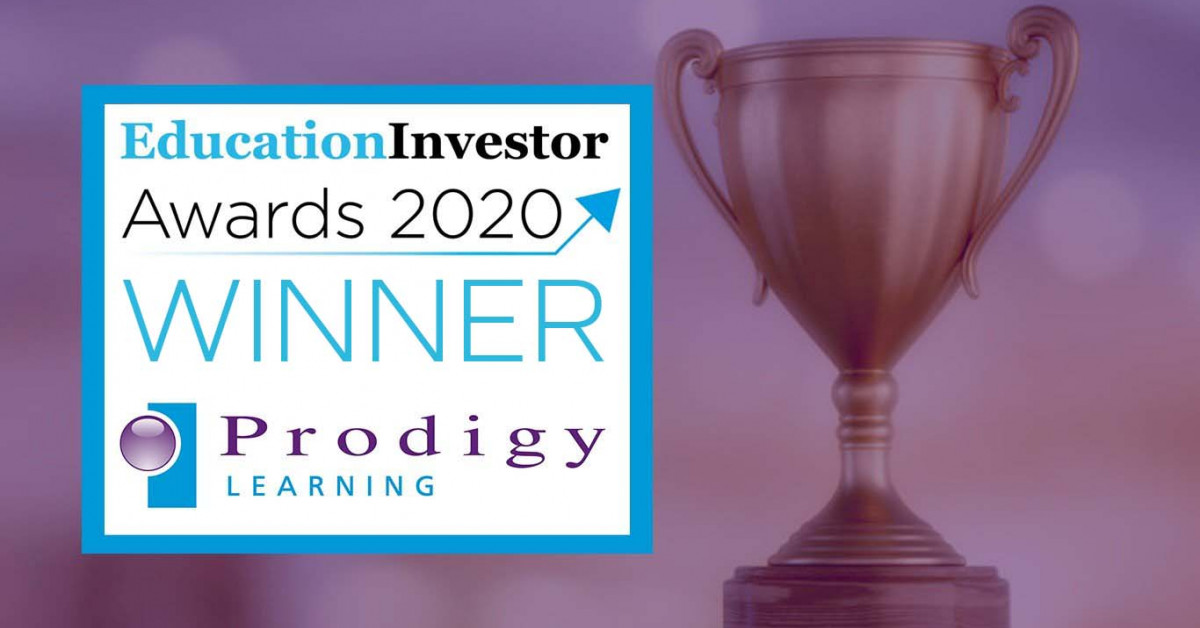 EducationInvestor Awards 2020: Prodigy Learning Wins Award for ICT ...