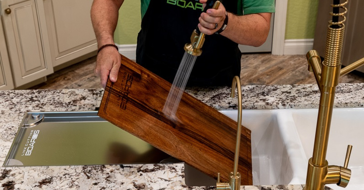 Redefining Home Kitchen Design: The Patent-Pending Link Cutting Board ...