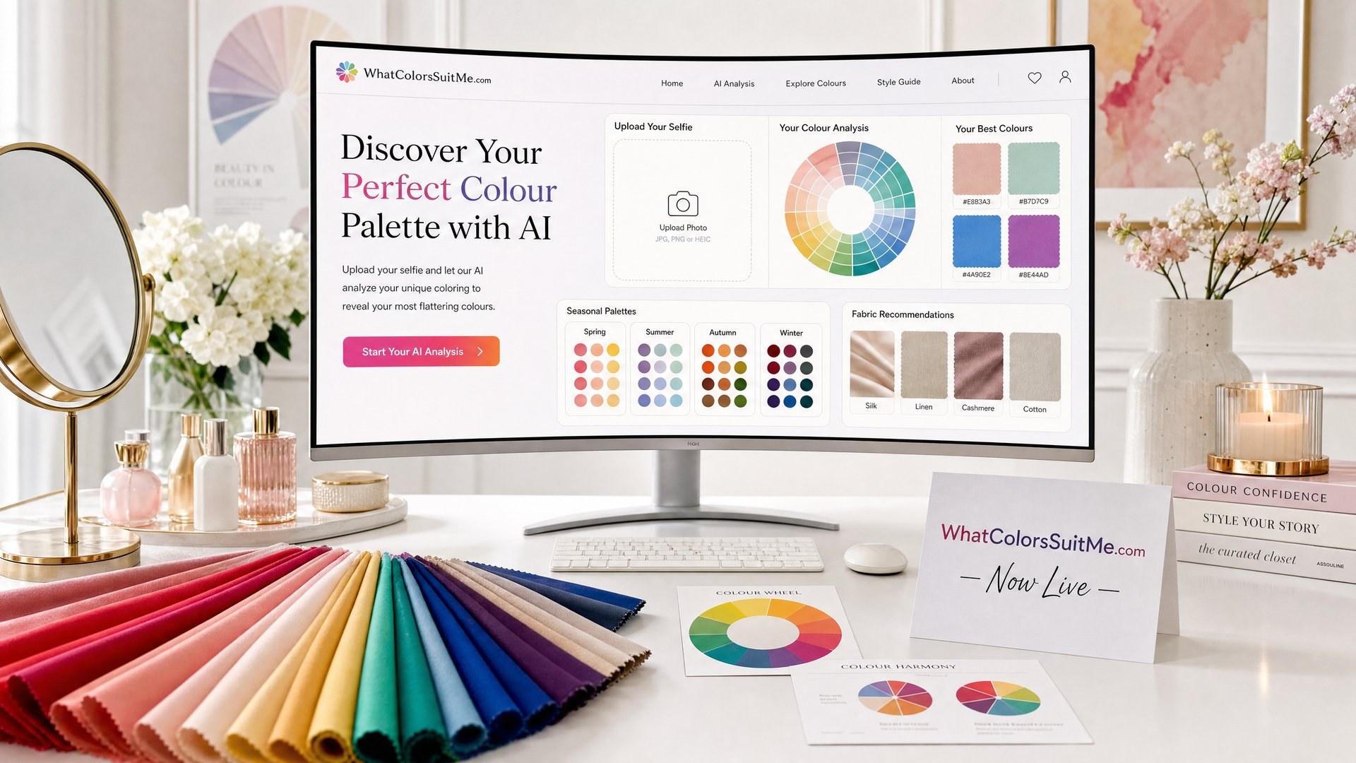 WhatColorsSuitMe.com Launches AI Personal Colour Analysis From a Single ...