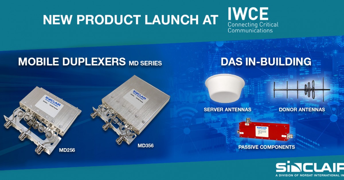 Sinclair Technologies Launches New Series of Mobile Duplexers and DAS ...