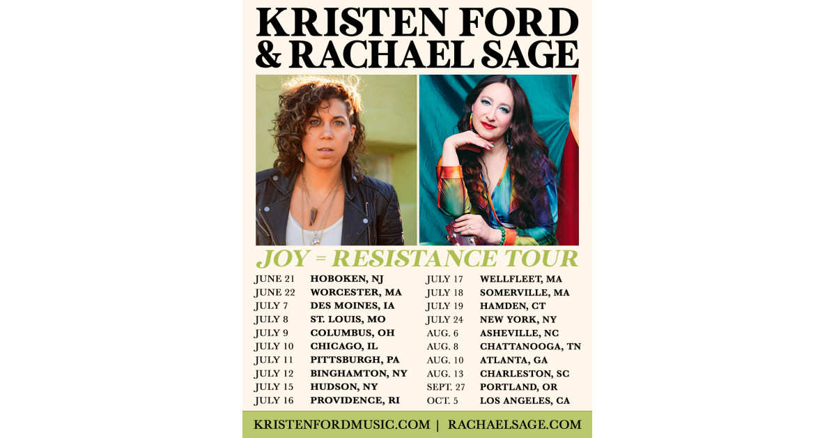 Rachael Sage & Kristen Ford Announce "Joy=Resistance" Tour | Newswire