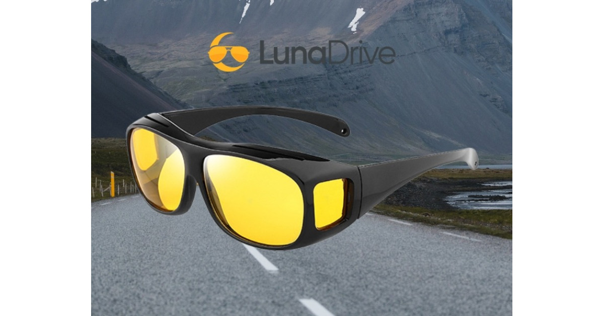 LunaDrive Night Driving Glasses Review 2025: Do Yellow Anti Glare HD ...