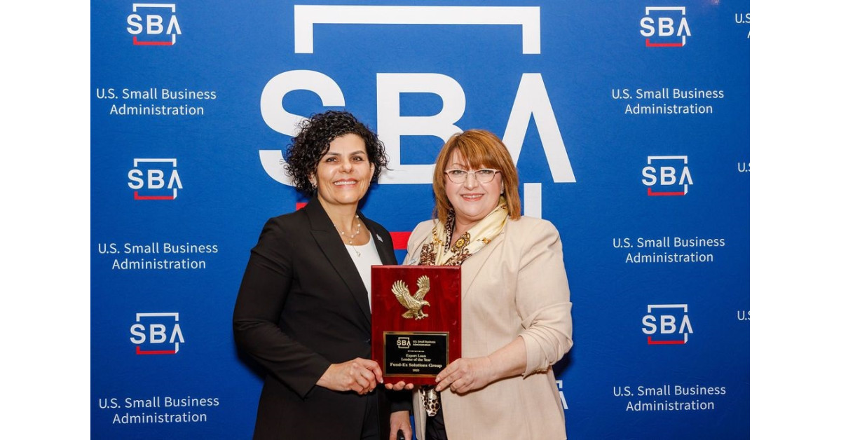 Fund-Ex Solutions Group Recognized as Connecticut’s Top SBA 7(a) Export Lender for 2023 | Newswire