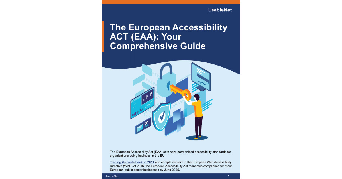 EAA 2025: European Accessibility Act Compliance Deadline Quickly Approaching | Newswire