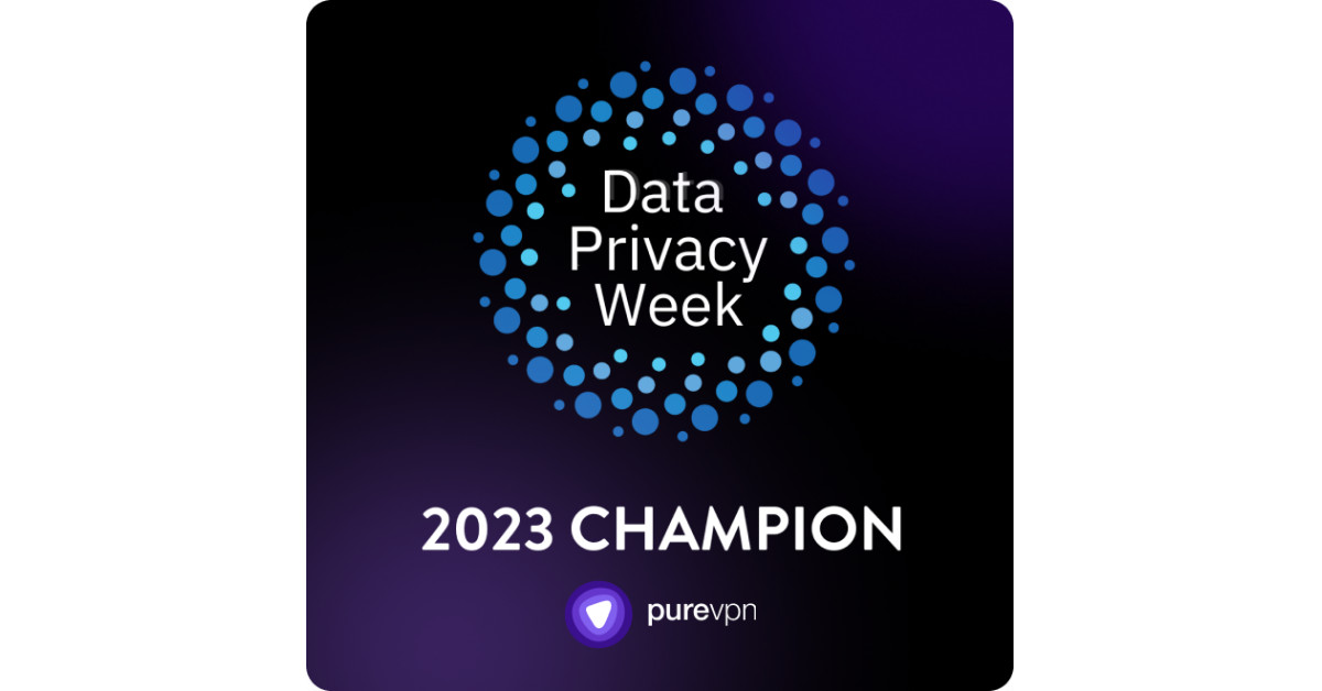 Data Privacy Week 2023 - PureVPN Awarded Label of Data Privacy Champion ...
