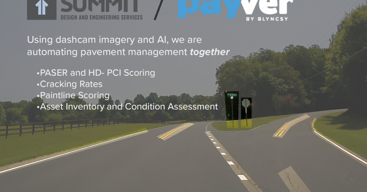 Blyncsy Partners With Summit Design and Engineering Services to Bring Artificial Intelligence to ...