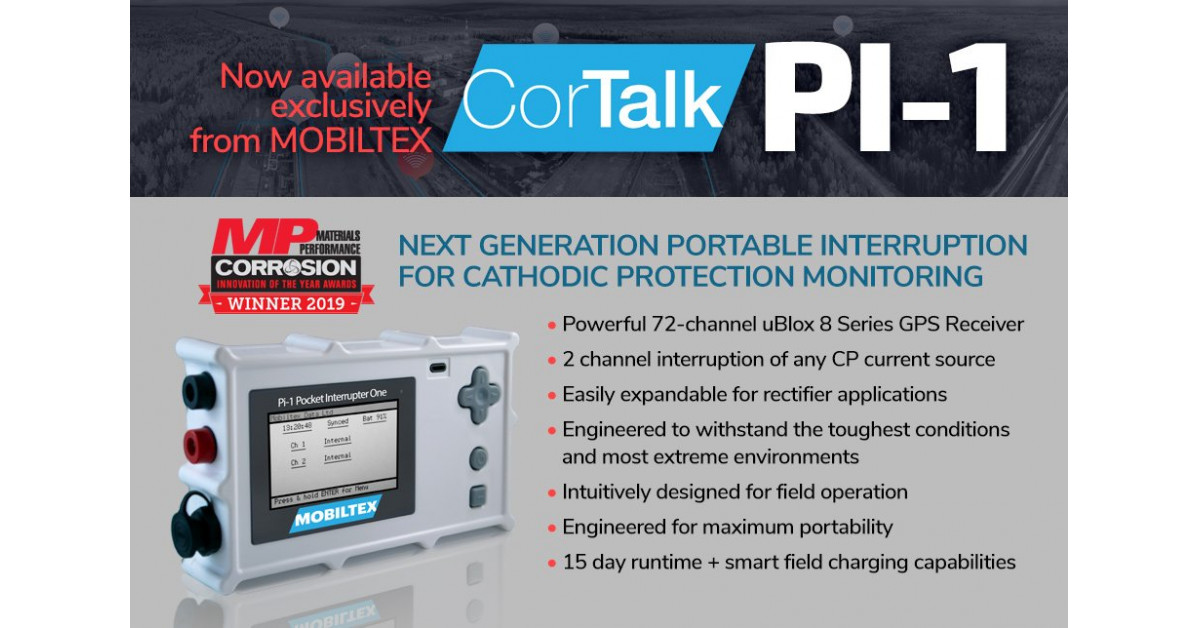 MOBILTEX Releases the Cortalk PI-1 - Next Generation Portable ...