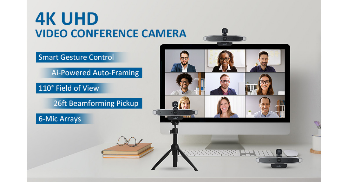 Revolutionize Remote Meetings With COOLPO's Newest 4K HD Conference ...