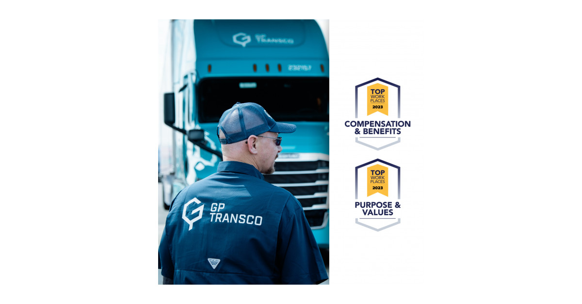 GP Transco Wins 2023 Top Workplaces Culture Excellence Awards | Newswire