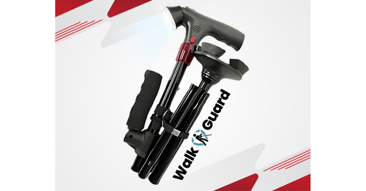 WalkGuard Smart Cane Review (2025) - the Best Mobility Aid With LED ...