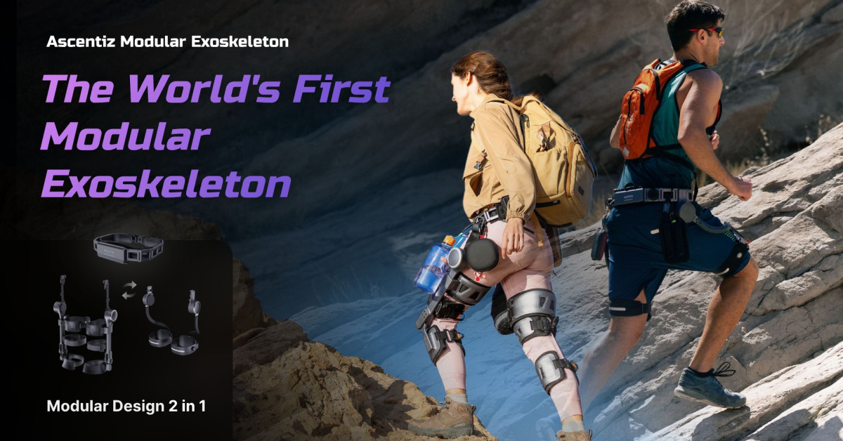 Ascentiz Unveils the World's First Modular Exoskeleton-Featuring ...