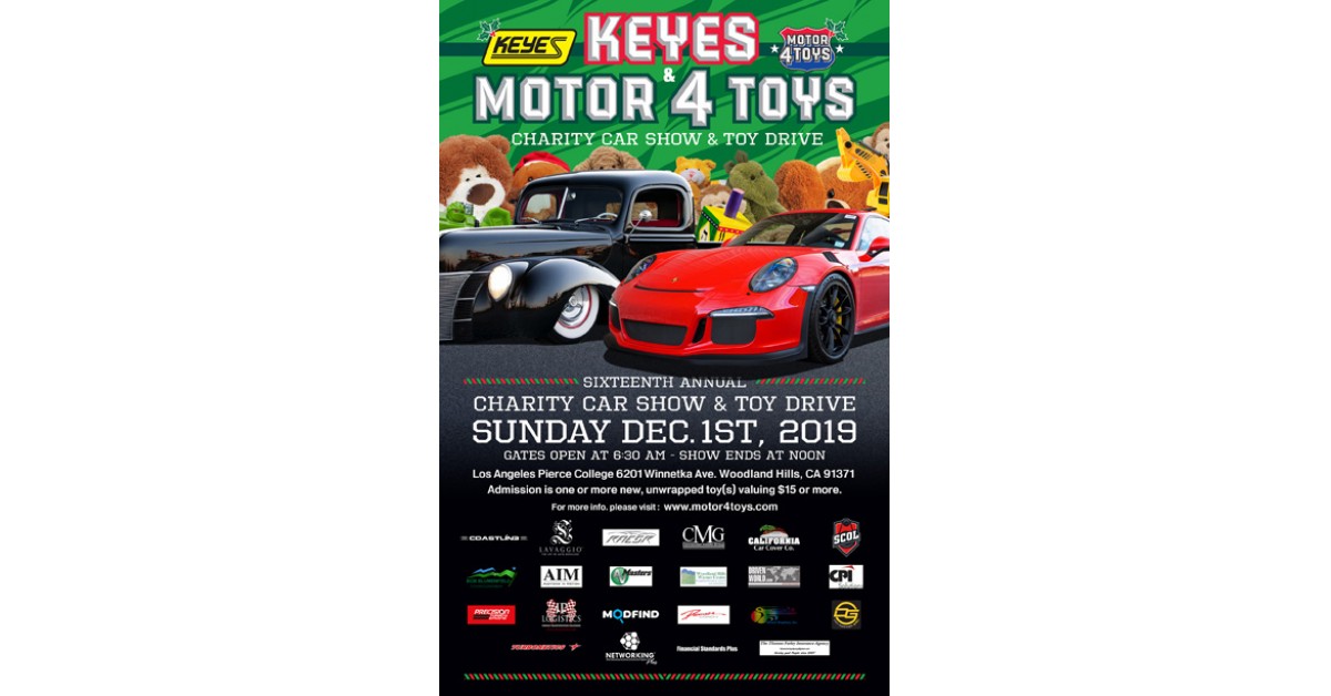 Motor4Toys, the World's Largest Charity Car Show and Toy Drive, Takes ...