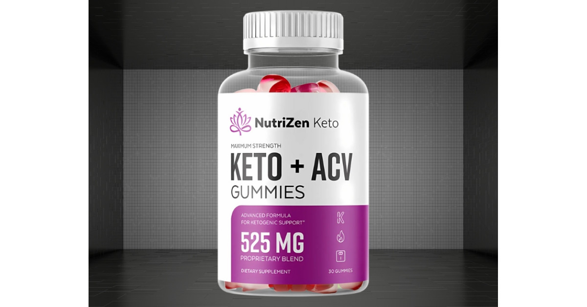 NutriZen Keto + ACV Gummies Reviewed: Full-Spectrum BHB Formula ...