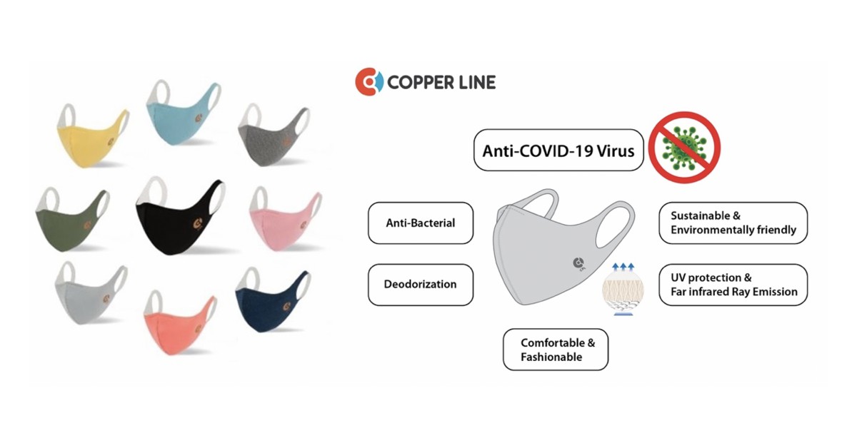 The Copperline Mask: The First Face Mask in Asia Independently Verified ...