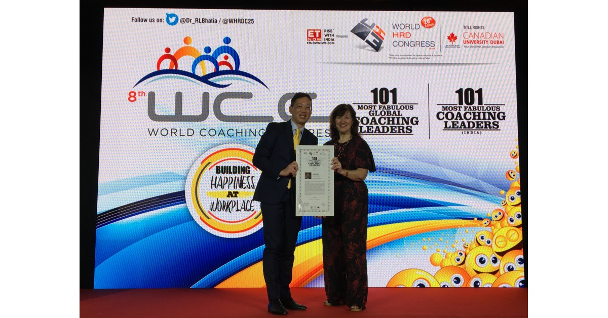 Kevin Kan Named 'Most Fabulous Global Coaching Leader' by CHRO | Newswire