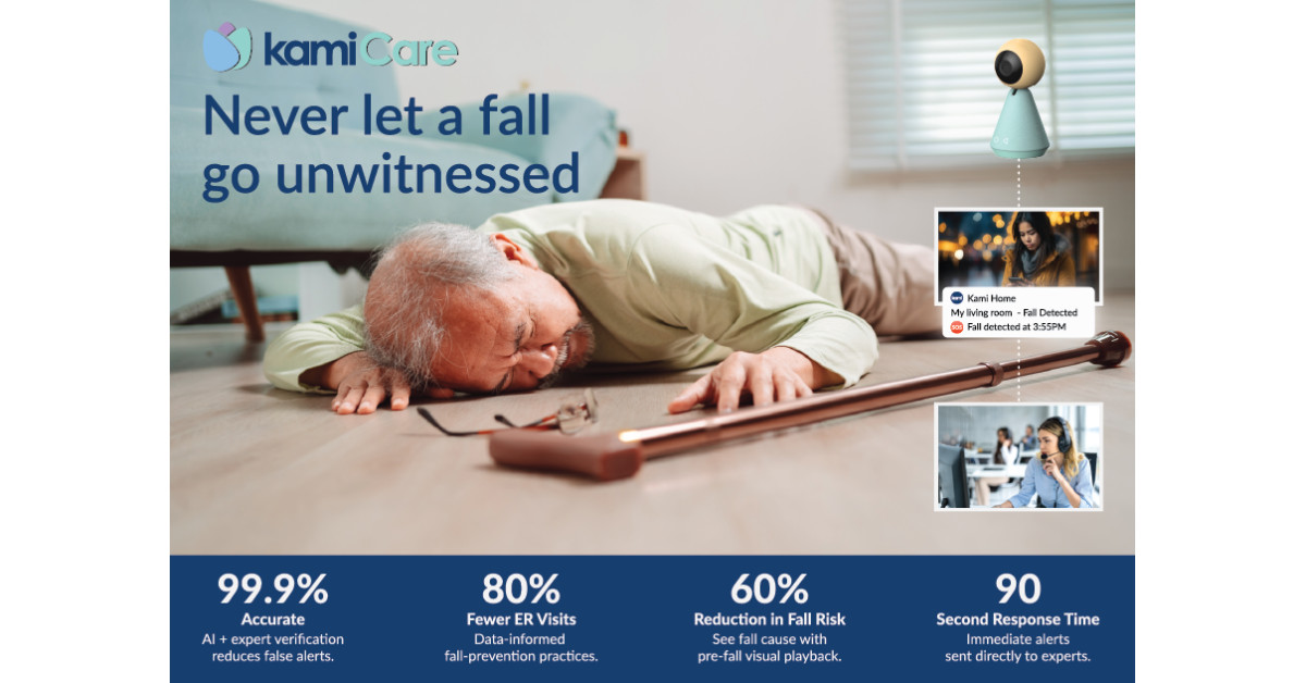Kami Vision Showcases Breakthrough Senior Safety Digital Health Solution and AI Home Security at ...