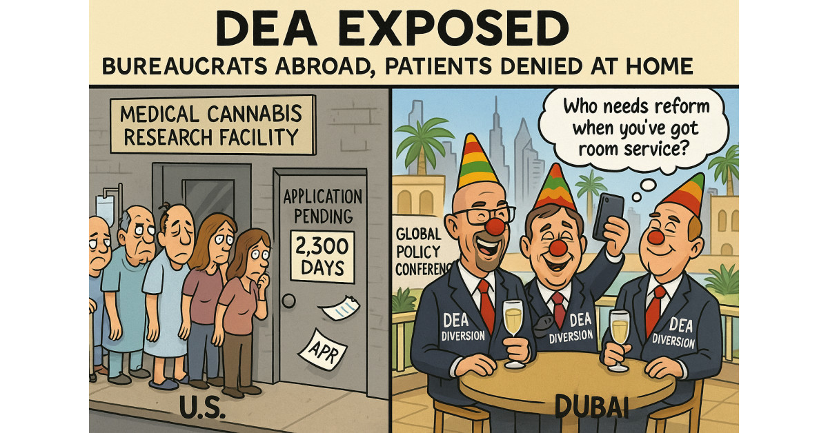 DEA Marijuana “Do-Nothing” Team Rewarded with Dubai Trips While MS and ...