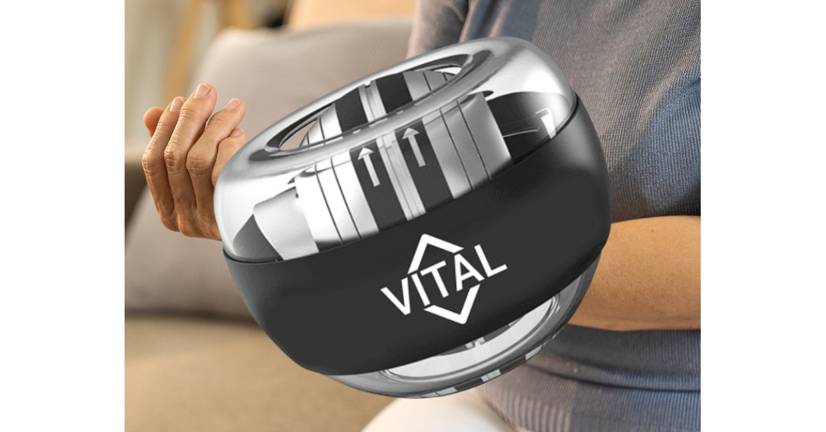 Vital Wrist Ball Review 2025: Gyroscopic Hand Strength Trainer Restores ...