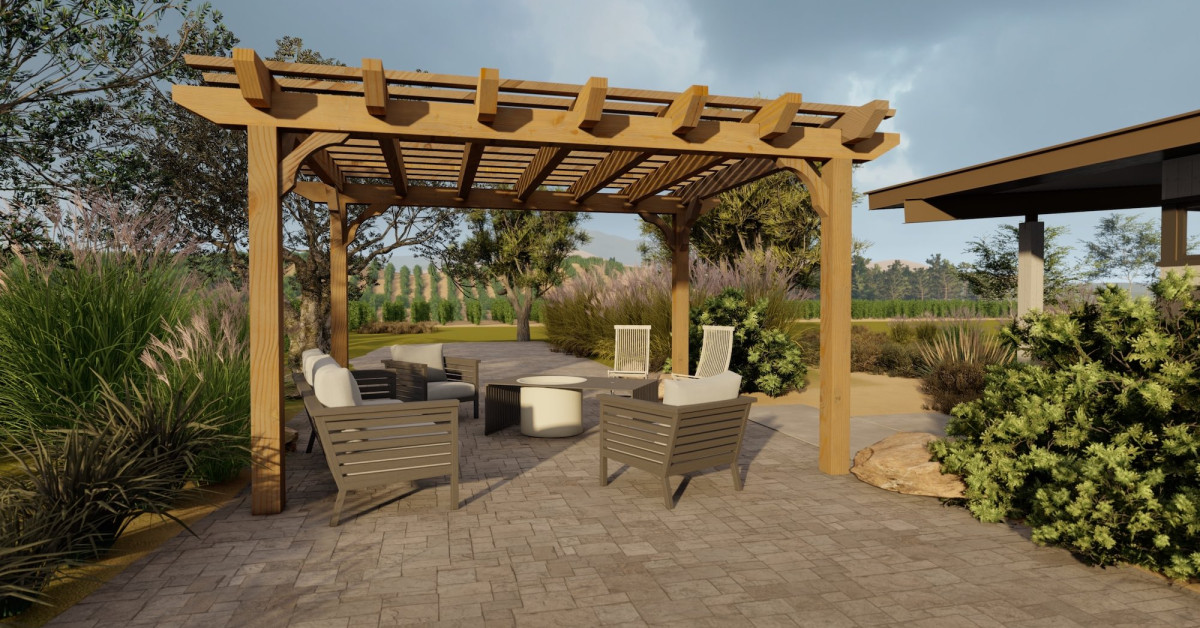 Pergola Depot Introduces the Big Kahuna Timber Frame Pergola Kit | Newswire