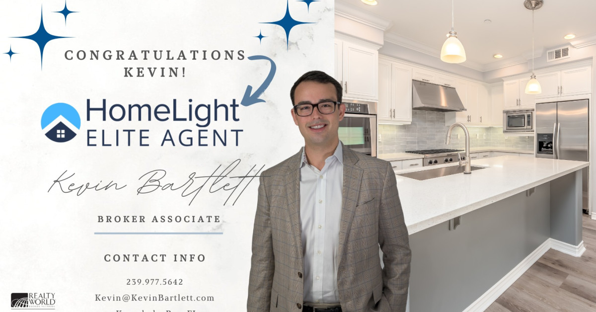 Despite Slow Down in the Southwest Florida Real Estate Market, Local Agent Kevin Bartlett's ...