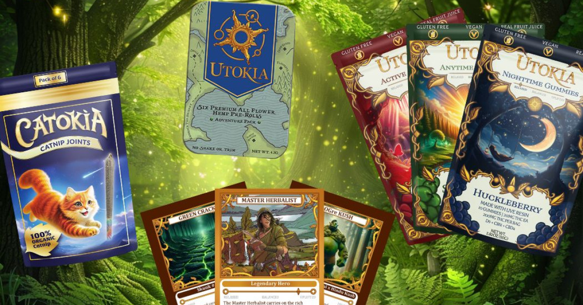 Utokia Herb Co Announces Online Launch: Where Fantasy Meets Cannabis ...