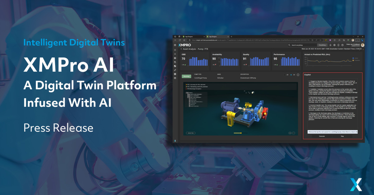 XMPro Unveils Cutting-Edge AI Capability to Revolutionize Intelligent ...