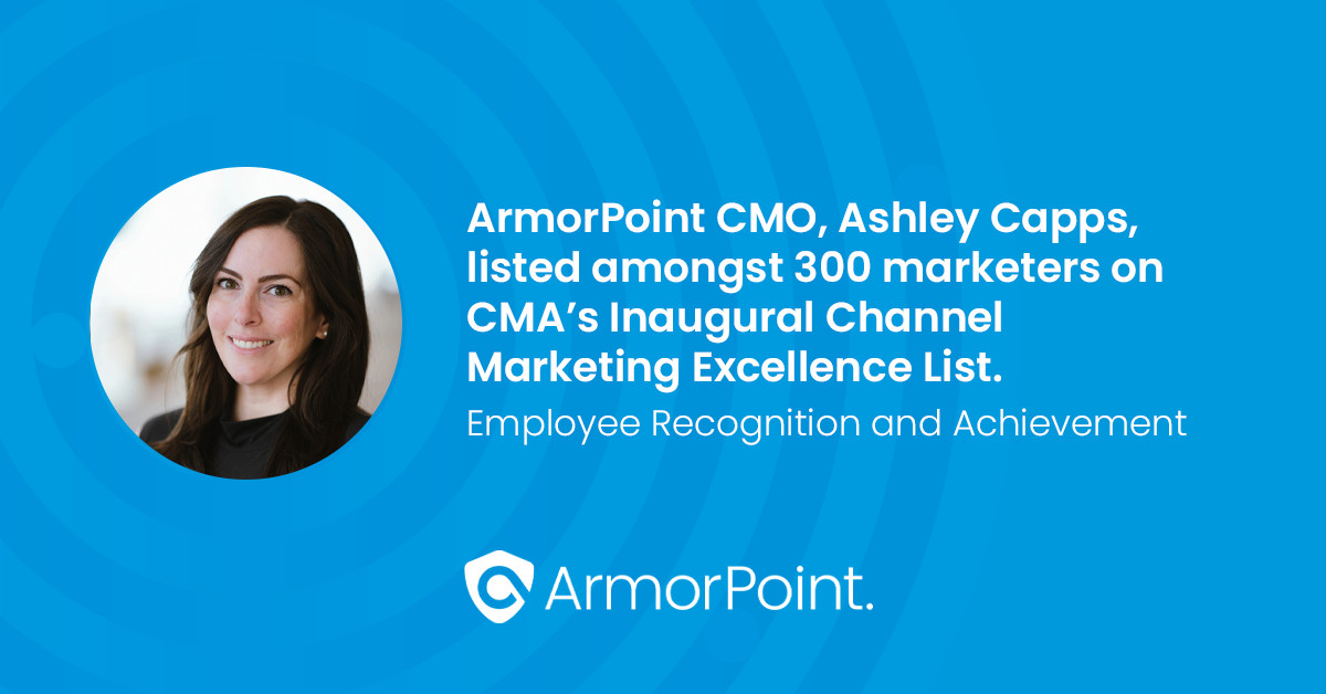 ArmorPoint CMO Earns Icon Award From Channel Marketing Association ...