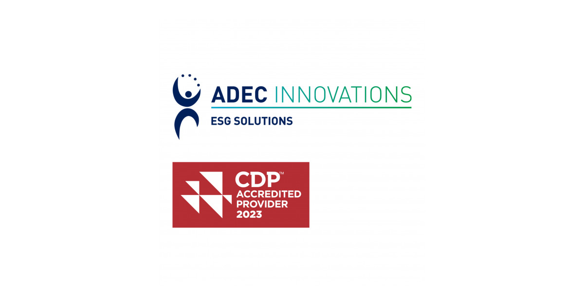 ADEC ESG Solutions Rejoins CDP as an Accredited Solutions Provider ...