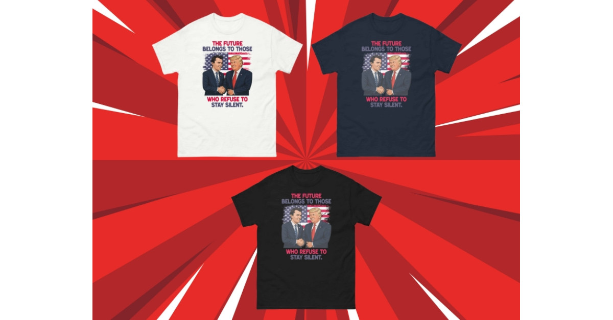 Trump & Charlie Kirk "Refuse to Stay Silent" T-Shirt 2025 Review - Free ...