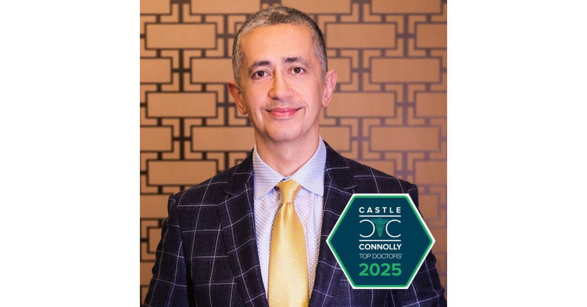 Dr. Shervin Naderi Named a 2025 Castle Connolly Top Doctor | Newswire