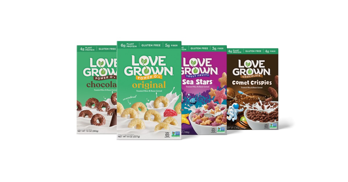 Love Grown Unveils Fresh, New Look for Its Cereal and Granola | Newswire