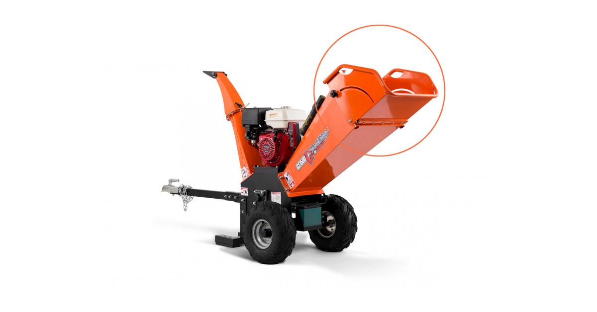 New Small Wood Chipper With Fold-Over Feeding Hopper Developed by ...