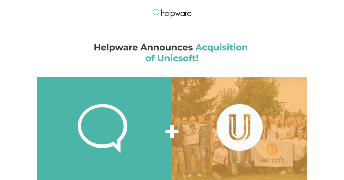 Helpware Announces Acquisition of Unicsoft, a Distinguished Software ...