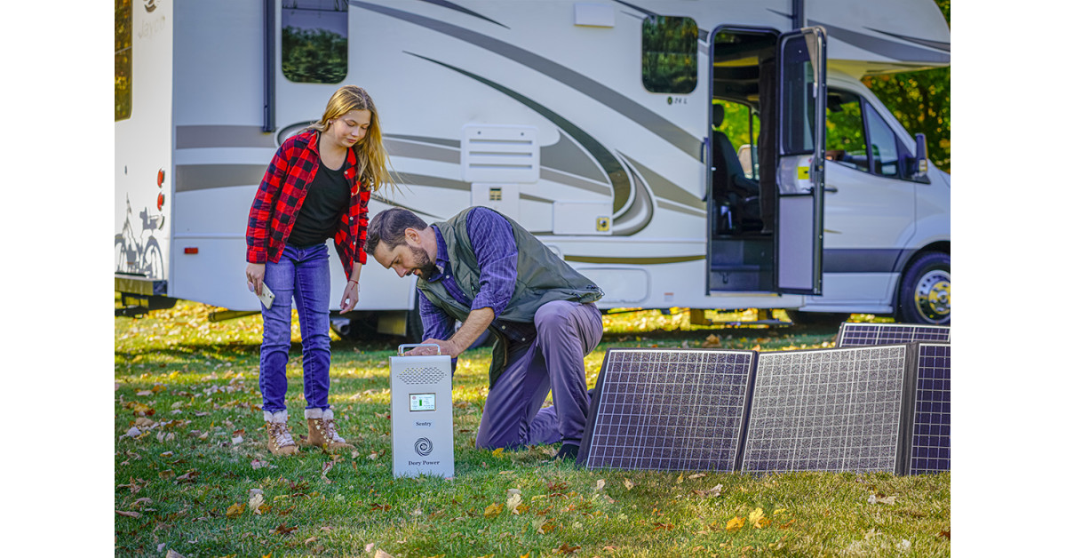 The Dory Sentry Battery-Powered Solar Generator: Your Ultimate 3-in-1 ...