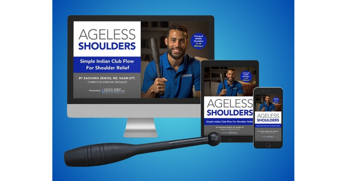 Best Shoulder Pain Relief Program of 2025? Ageless Shoulders Review Reveals the Indian Club ...